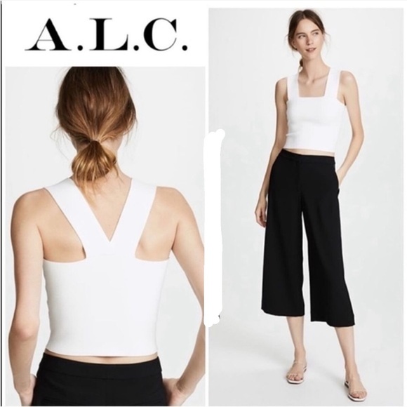 A.L.C. | Tops | Alc Lia Cropped Tank Top | Poshmark